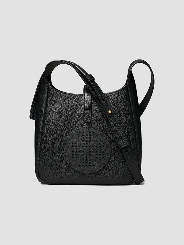 Tory Burch Miller Swing Leather Crossbody Bag - Black