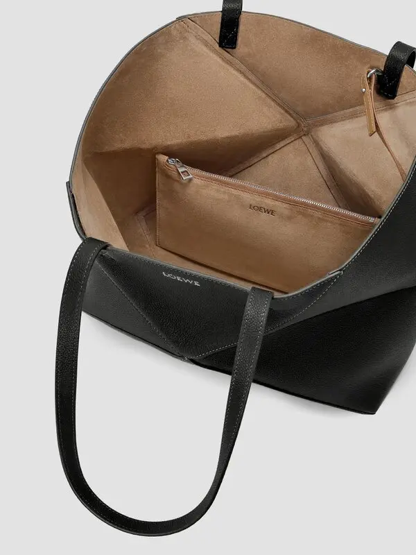 Loewe Puzzle Fold Leather Tote Bag