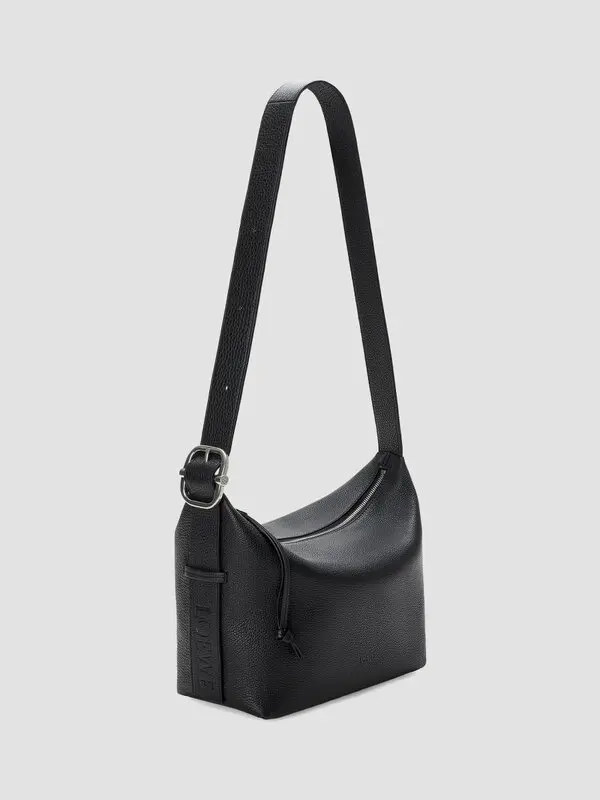Loewe Loop Hobo Leather Shoulder Bag