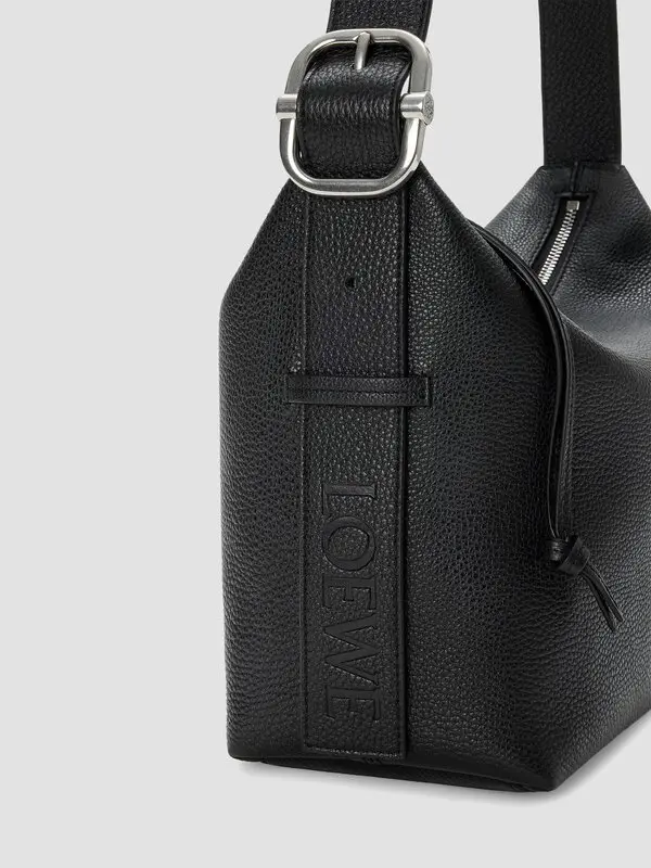 Loewe Loop Hobo Leather Shoulder Bag