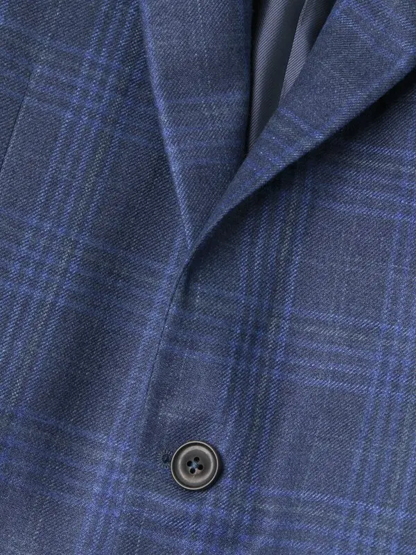 Canali Kei Silk-cashmere Trim-fit Solid Sport Coat