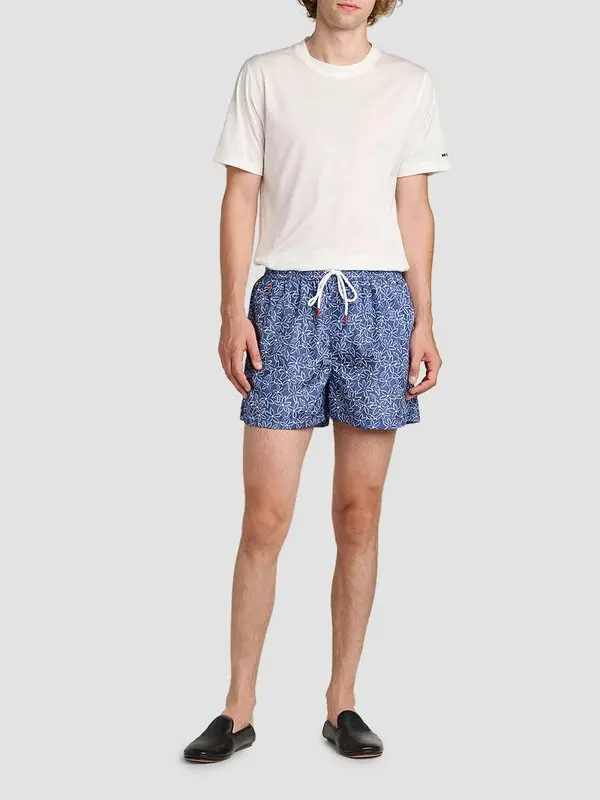 Kiton Floral Swim Shorts