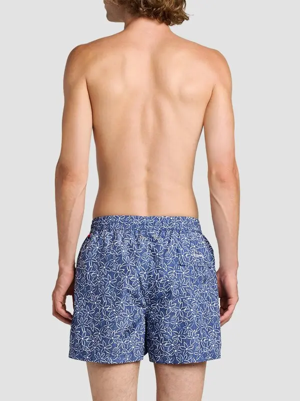 Kiton Floral Swim Shorts