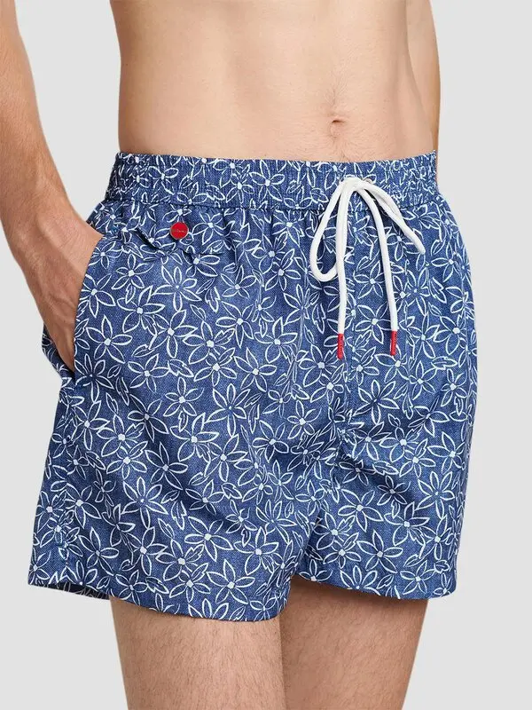 Kiton Floral Swim Shorts