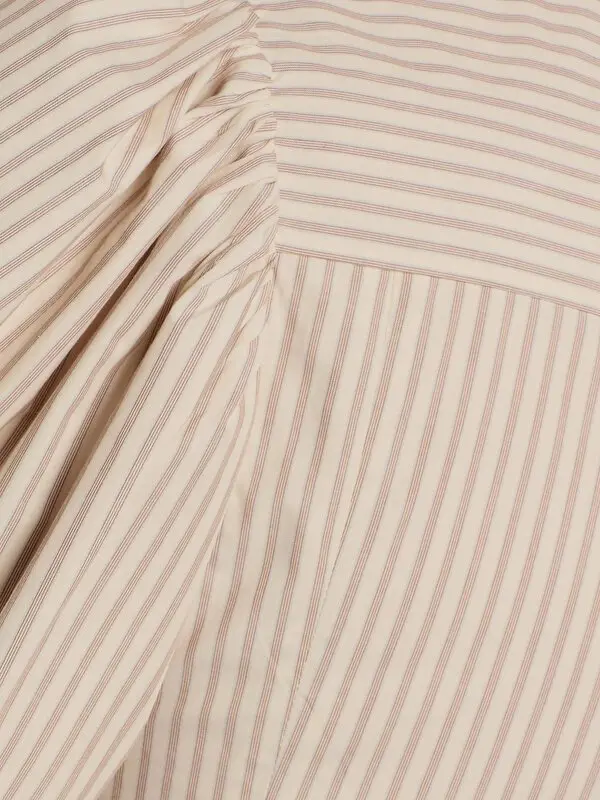 Ronny Kobo Jiani Striped Cotton Top