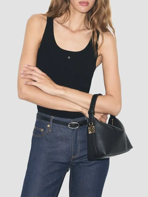 Tory Burch Mellow Leather Shoulder Bag