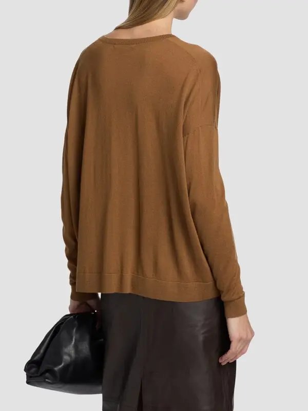 Co Cashmere V-neck Sweater