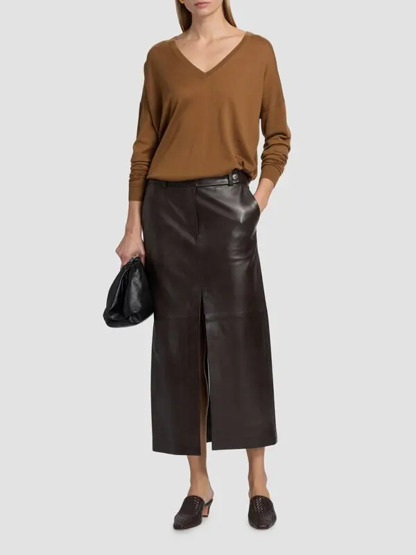 Co Cashmere V-neck Sweater
