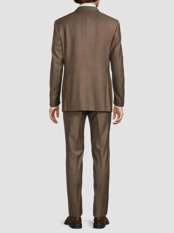 Canali Siena Notch Lapel Wool Suit