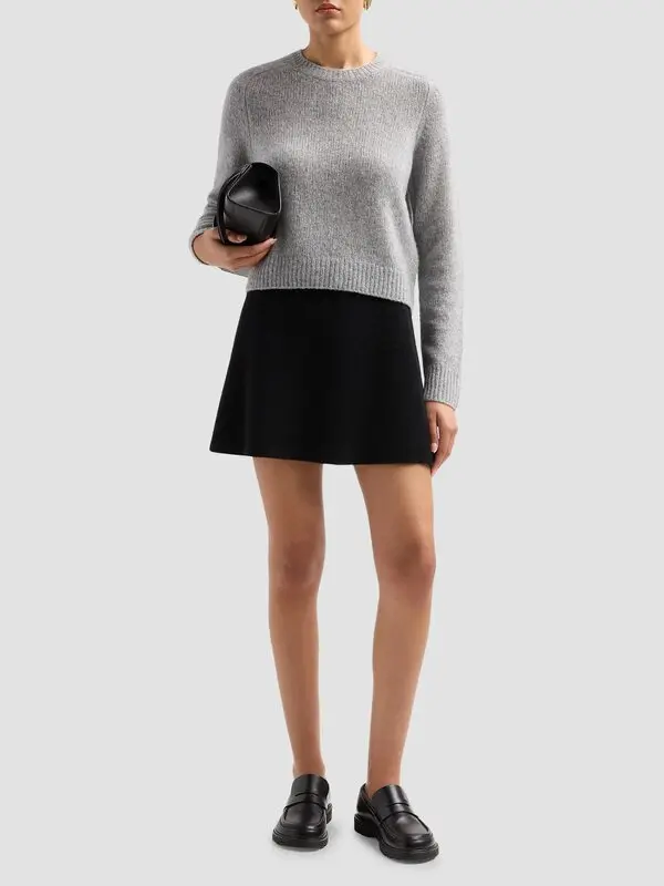 LISA YANG Solene Cashmere-silk Regular-fit Sweater - Cloudy