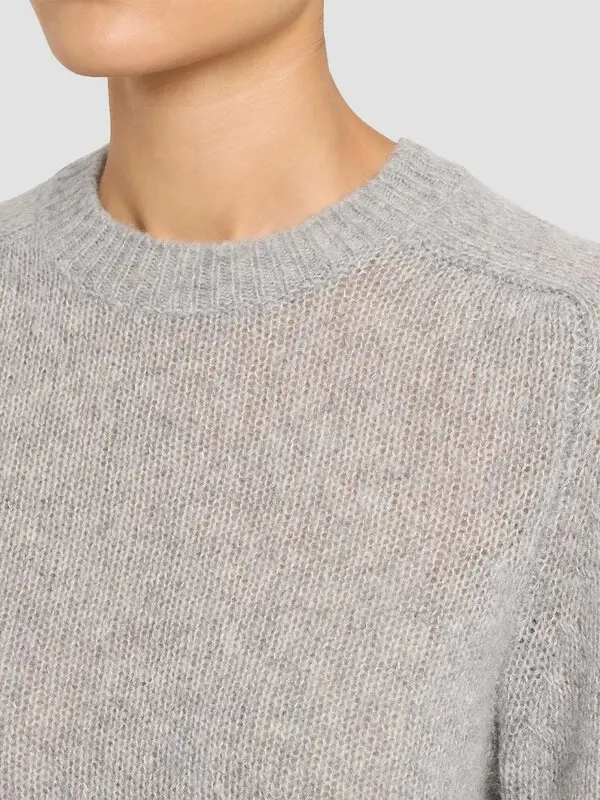 LISA YANG Solene Cashmere-silk Regular-fit Sweater - Cloudy