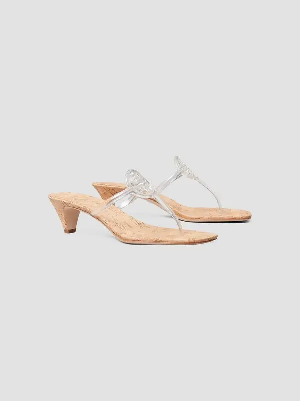 Tory Burch Miller 50mm Jelly Sandals - Clear