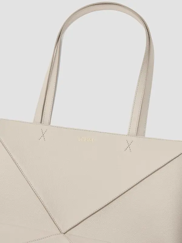 Loewe Medium Puzzle Fold Grained Leather Tote Bag