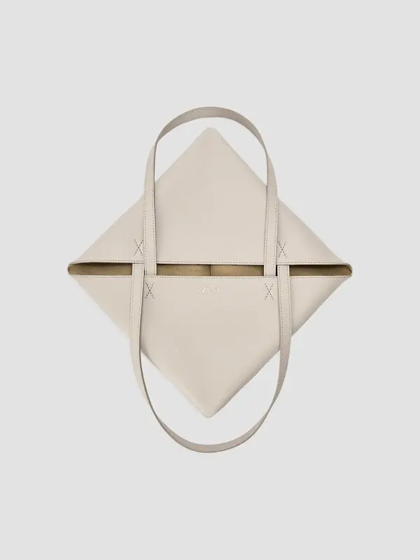 Loewe Medium Puzzle Fold Grained Leather Tote Bag