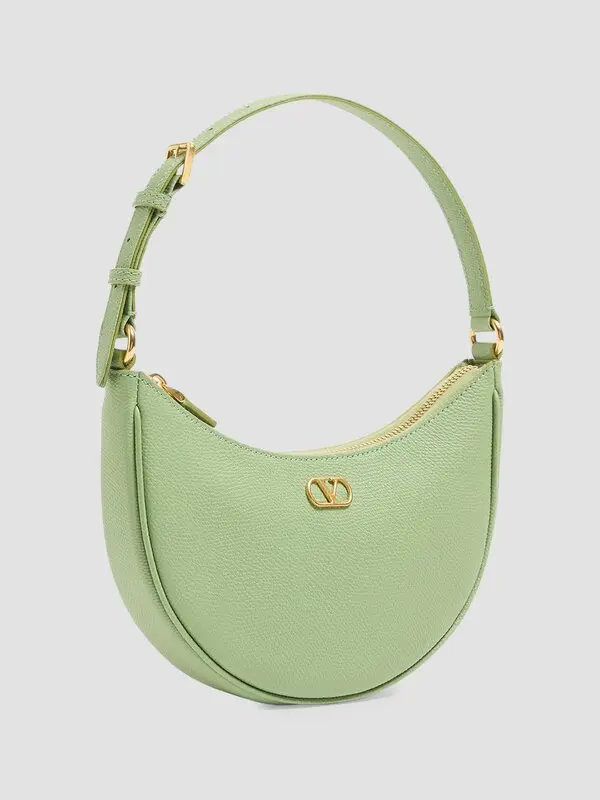 Valentino Garavani Hobo Bag In Grainy Calfskin