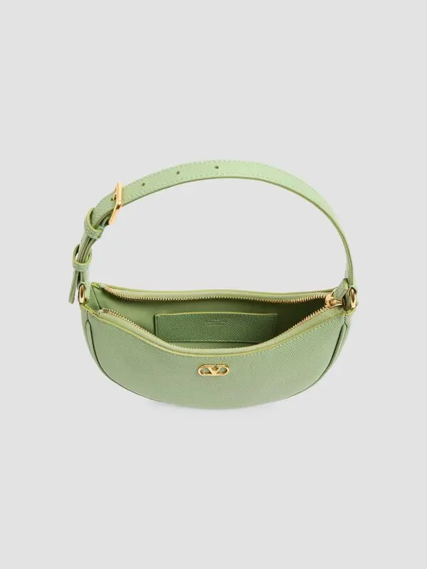 Valentino Garavani Hobo Bag In Grainy Calfskin