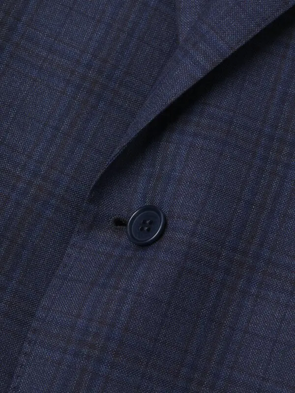 Canali Siena Plaid Classic-fit Sportcoat