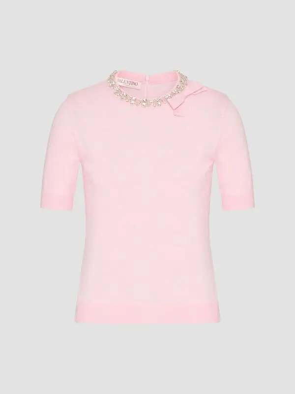 Valentino Garavani Embroidered Wool Sweater - Comfit