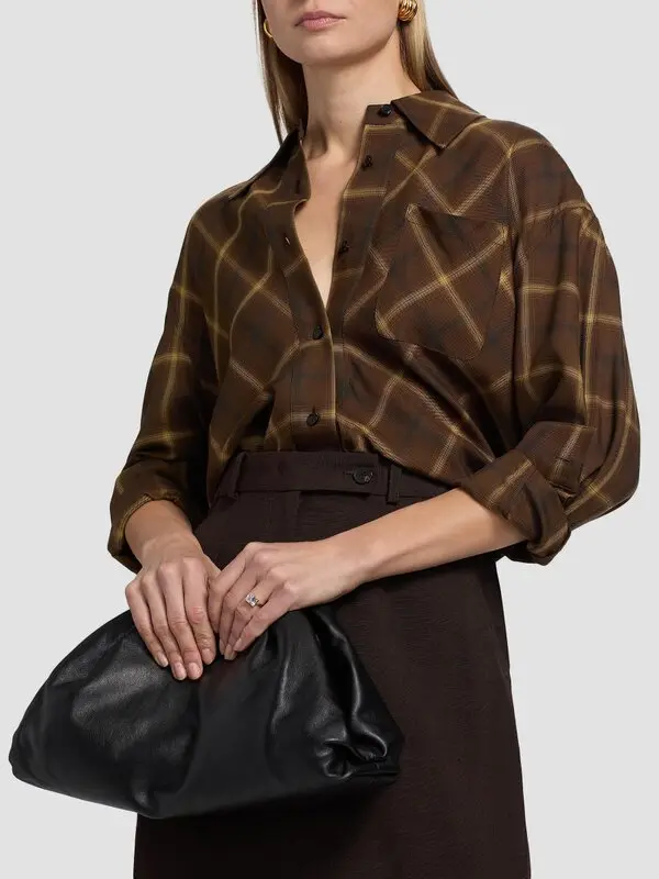 Co Check Plaid Banana-sleeve Shirt