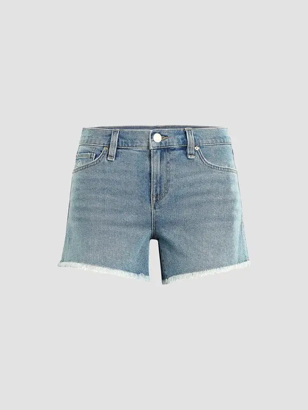 Hudson Jeans Gemma Mid-rise Denim Shorts