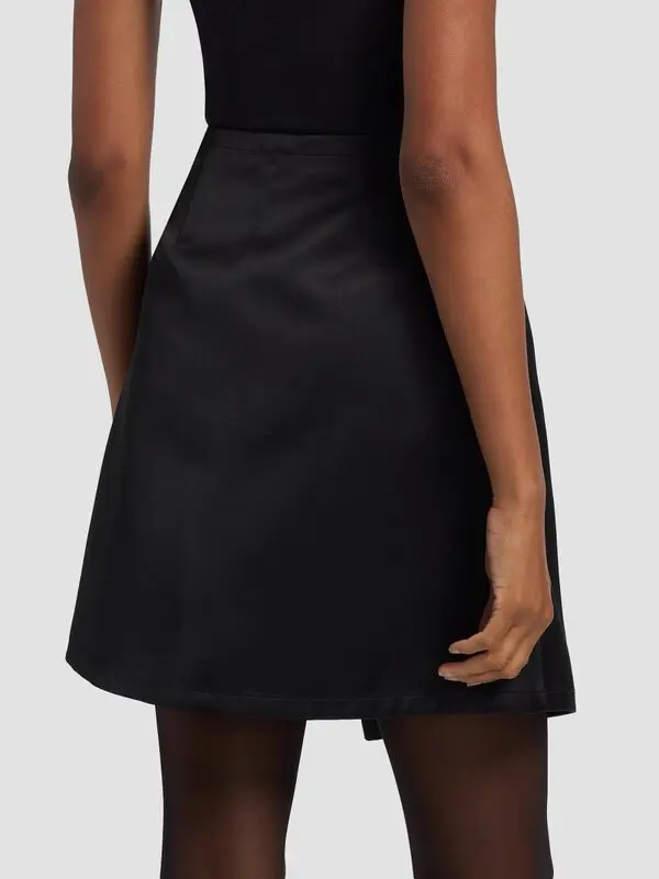 Co Wrap Miniskirt