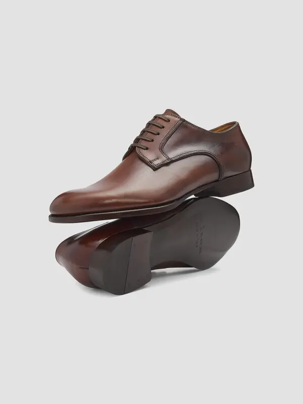 Kiton Leather Lace-up Oxfords