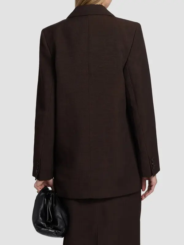 Co Fit Linen-blend Blazer