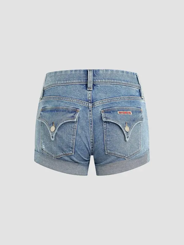 Hudson Jeans Croxley Mid-rise Denim Shorts