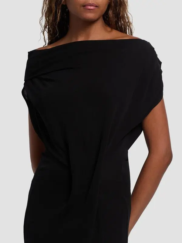 Co Off-the-shoulder Midi-dress