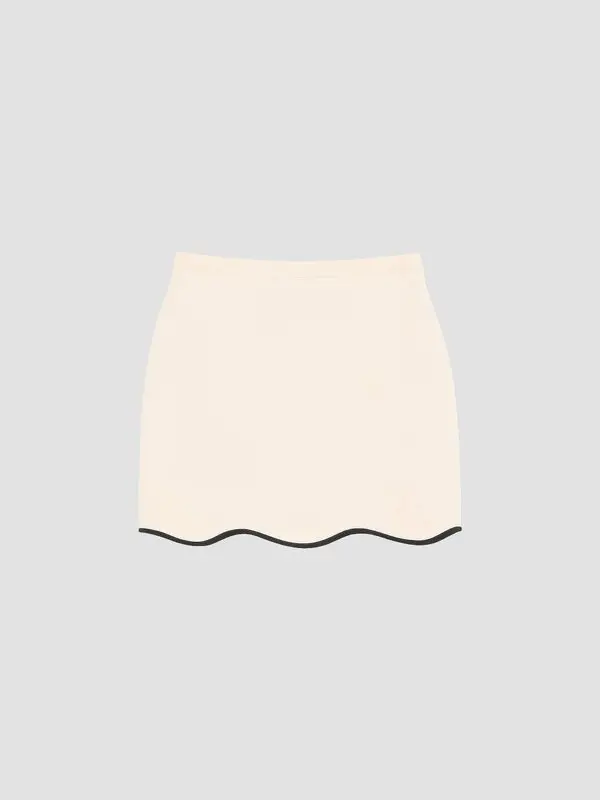 Valentino Garavani Mini Skirt In Crepe Couture