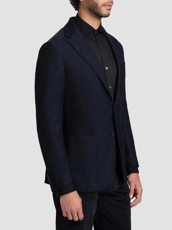 Canali Jersey Wool Regular-fit Jacket