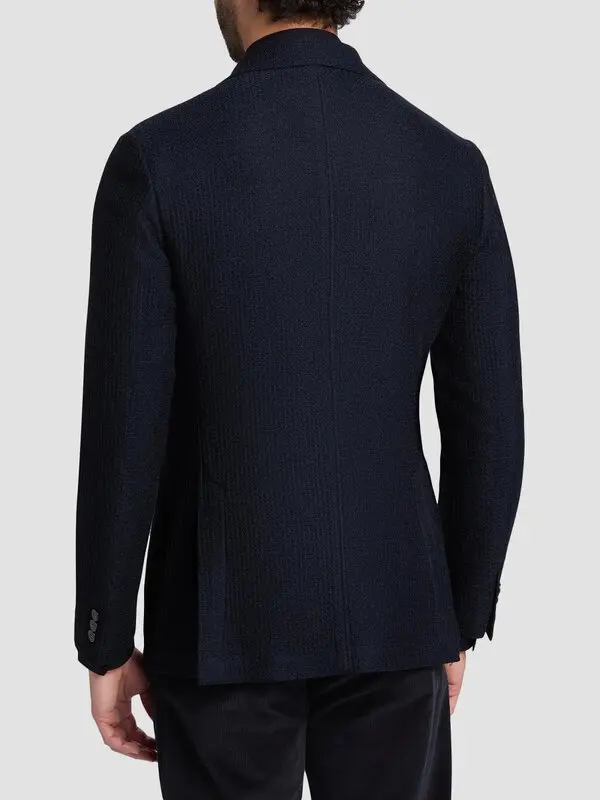 Canali Jersey Wool Regular-fit Jacket