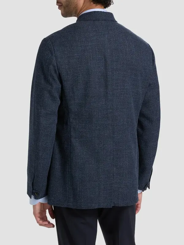 Canali Hybrid 4-button Patch Jacket
