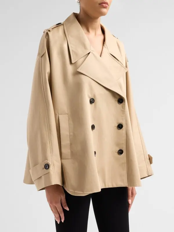 Co Dolman Crop Trench