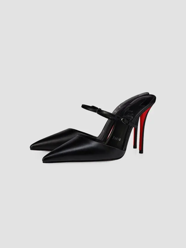 CHRISTIAN LOUBOUTIN Milena Mule Sandals - Black