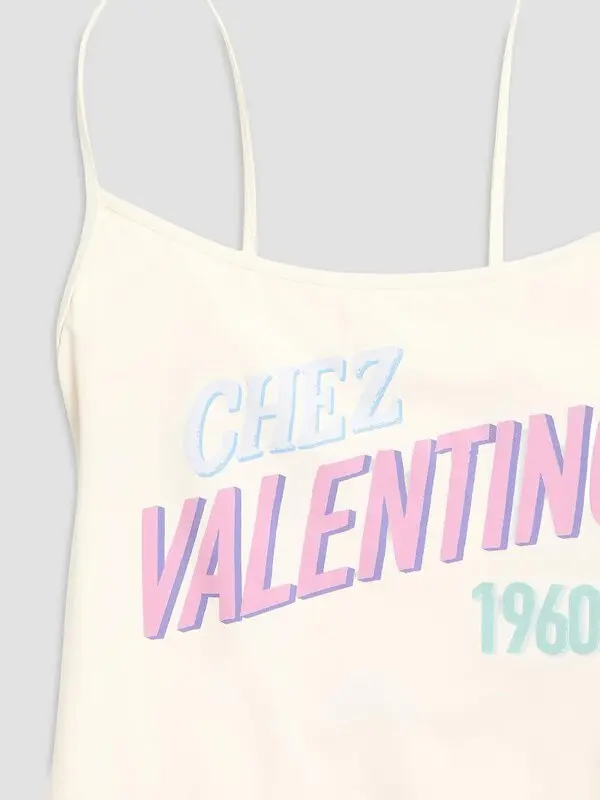 Valentino Garavani One-piece Swimsuit With Chez 1960 Print