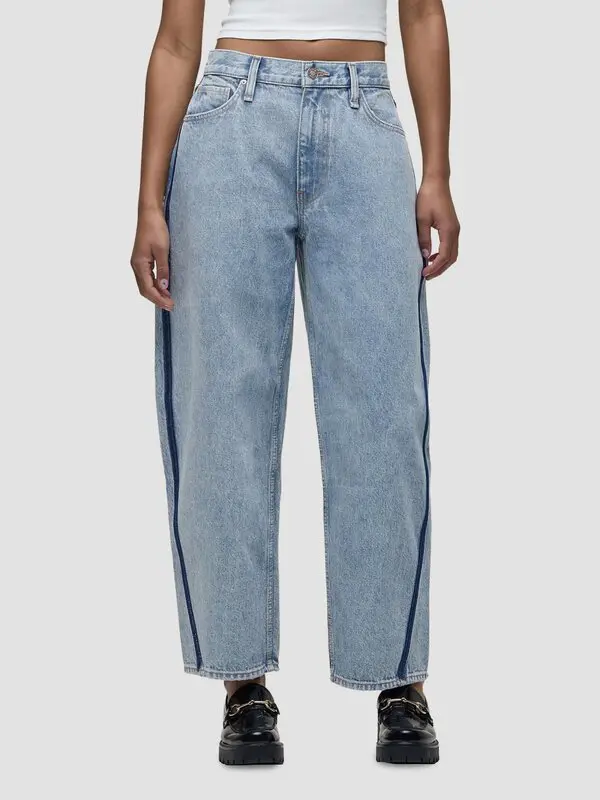 Hudson Jeans Courtney Mid-rise Wide-leg Jeans