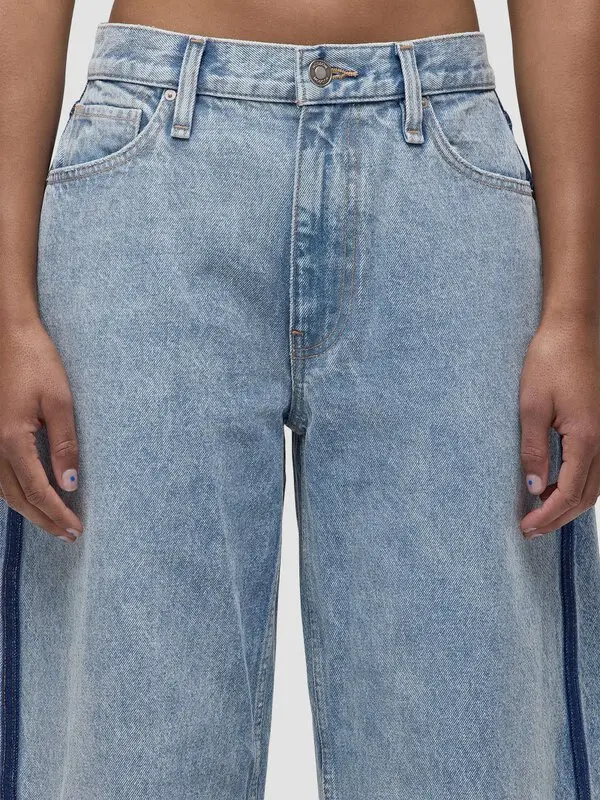 Hudson Jeans Courtney Mid-rise Wide-leg Jeans