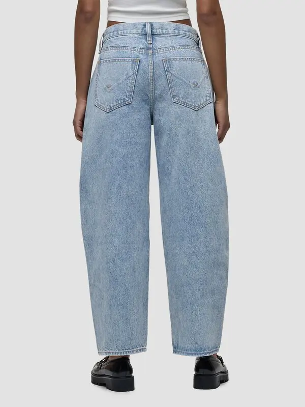 Hudson Jeans Courtney Mid-rise Wide-leg Jeans