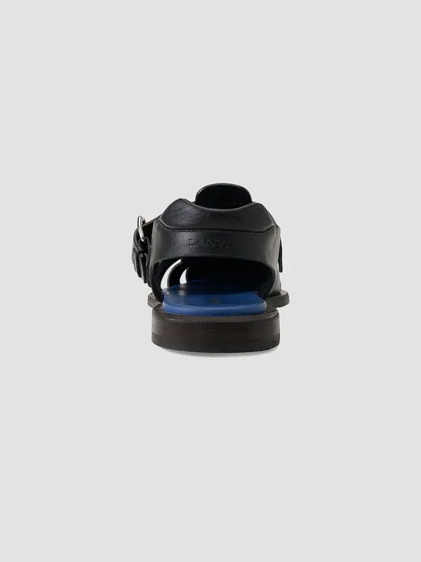 LANVIN Fisherman-style Leather Sandals