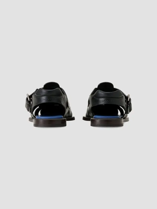 LANVIN Fisherman-style Leather Sandals