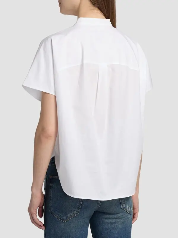 JAMIE HALLER The Amalfi Cotton Shirt