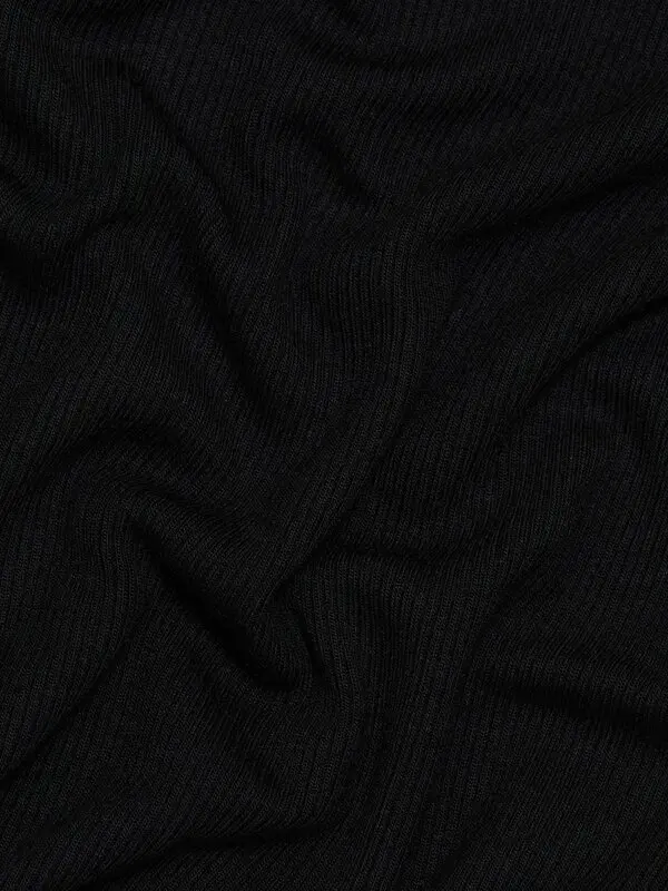 JAMIE HALLER The Rib Elbow-length Sleeve T-shirt