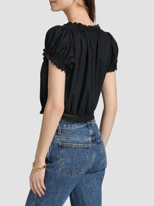 DÔEN Nera Eyelet Blouse