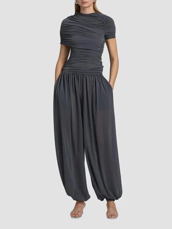 Ronny Kobo Dickens Jersey Pants - Charcoal