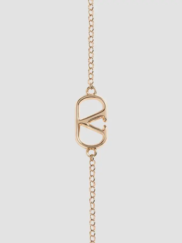 Valentino Garavani Vlogo Signature Metal Bracelet - Gold