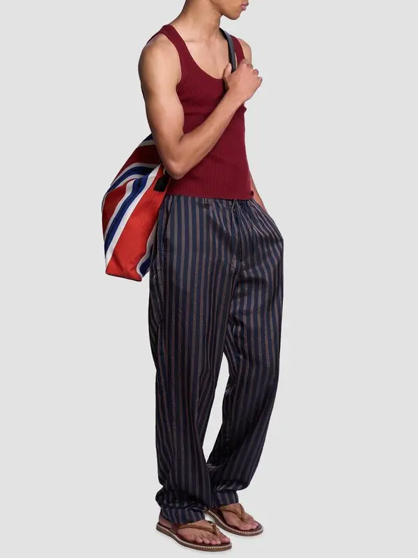 Dries Van Noten Motto Ribbed Tank