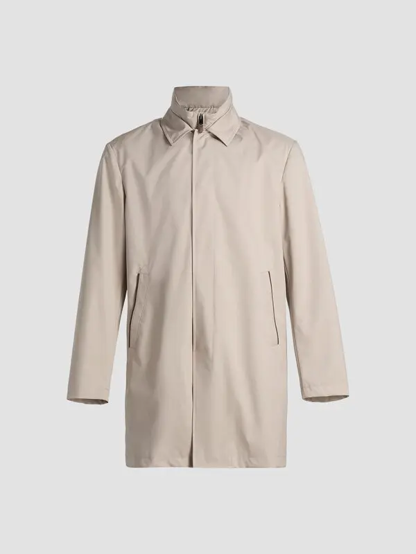 Canali Silk-touch Raincoat