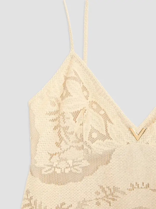 Valentino Garavani Midi Dress In Floral Stamp Blanket