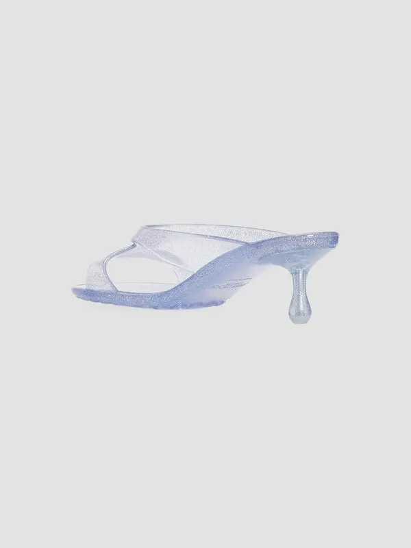 JIMMY CHOO Jelly Drop 50mm Sandals - Silver